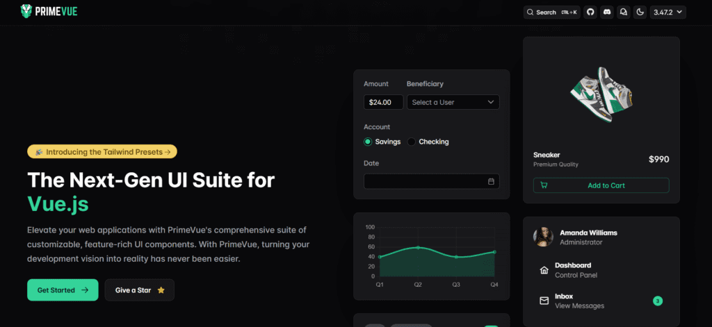 15 Best Vue UI Component Libraries in 2024 - Ropstam Solutions