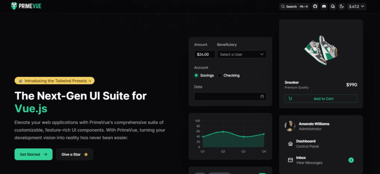 15 Best Vue UI Component Libraries in 2024 - Ropstam Solutions